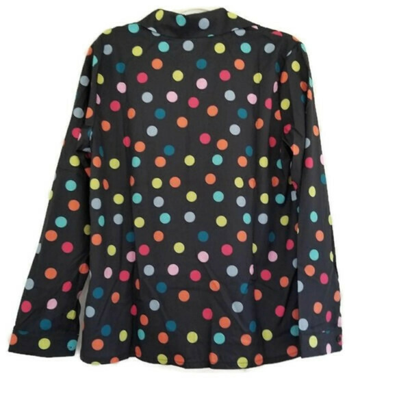 Fashion Designs | Tops | Polka Dot Multi Colored Blouse | Poshmark